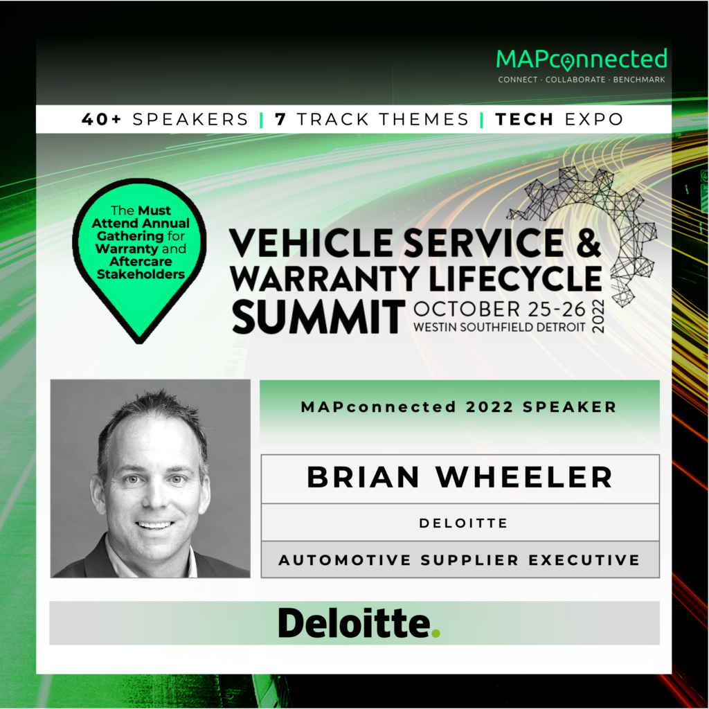 Meet BRIAN WHEELER, Automotive Supplier Executive - DELOITTE there Oct ...