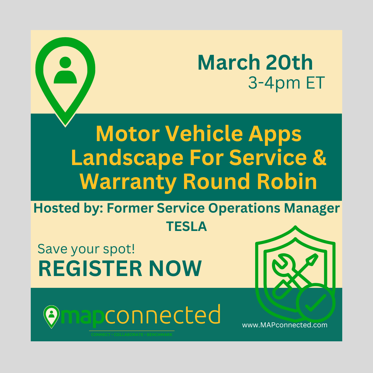 Motor Vehicle Companion App Landscape Round Robin - MAPconnected