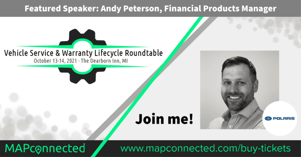 Andy Peterson Polaris joins panel discussion on Outsourcing vs. Insourcing Warranty Process and ...